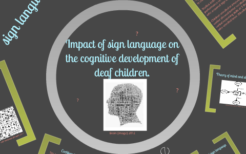 Impact of sign language on the cognitive development of deaf children ...