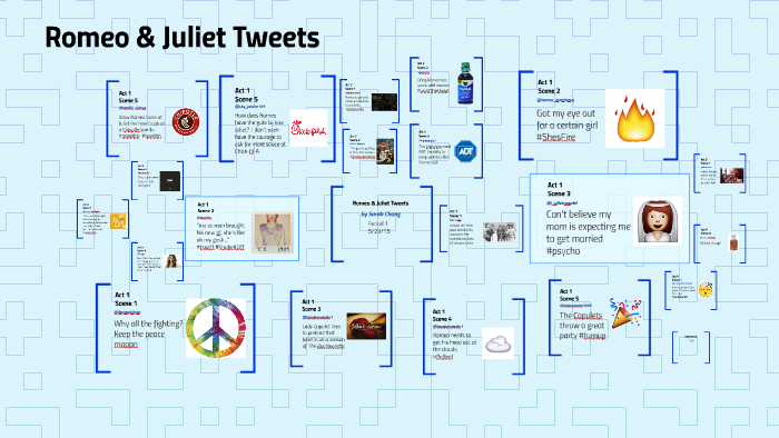 Romeo & Juliet Tweets by Sarah Chang on Prezi
