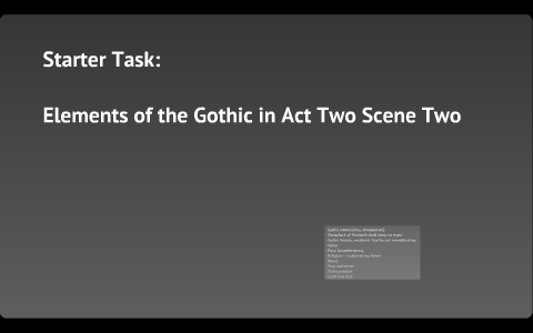 The porter scene by Karen Griffiths on Prezi