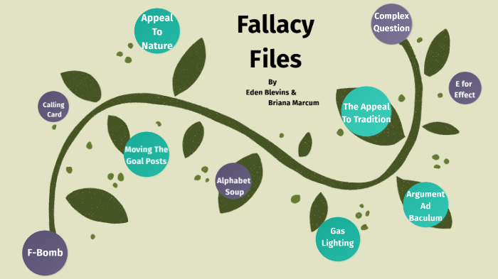 Fallacy Files by Eden Blevins