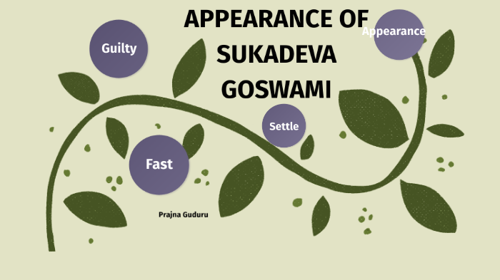 The appearance Of Sukadeva Goswami by Prajna Guduru on Prezi