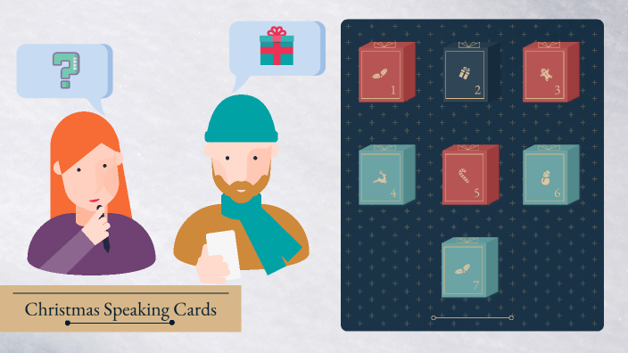 Christmas speaking cards by Boglárka Negyela on Prezi