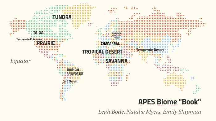 APES Biome "Book" by Leah Bode on Prezi