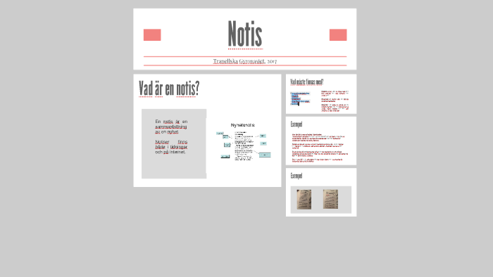 Notis by Sofia Wärn on Prezi