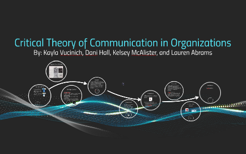 Critical Theory of Communication in Organizations by Kayla Vucinich on ...