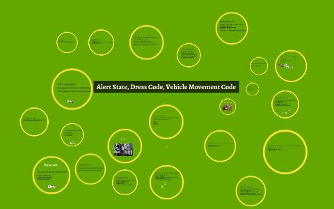 Alert State, Dress Code, Vehicle Movement Code by Gait Breaklight on Prezi