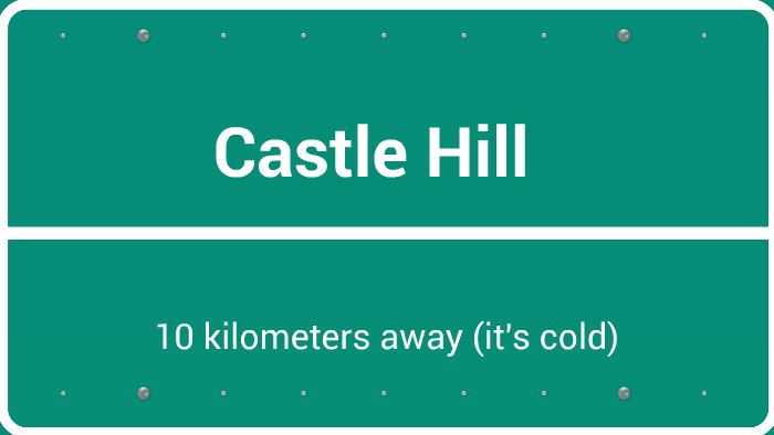 Castle Hill by Harry Scrymgeour on Prezi