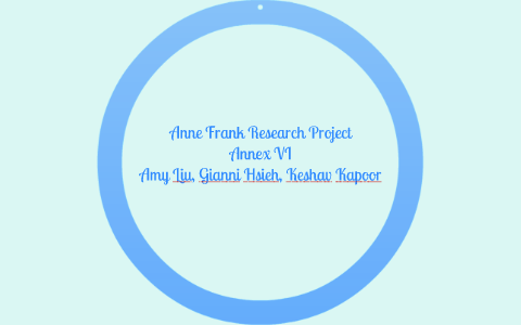 Anne Frank Research Project by Amy Liu on Prezi