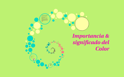 Importancia del Color by Tania Carrillo