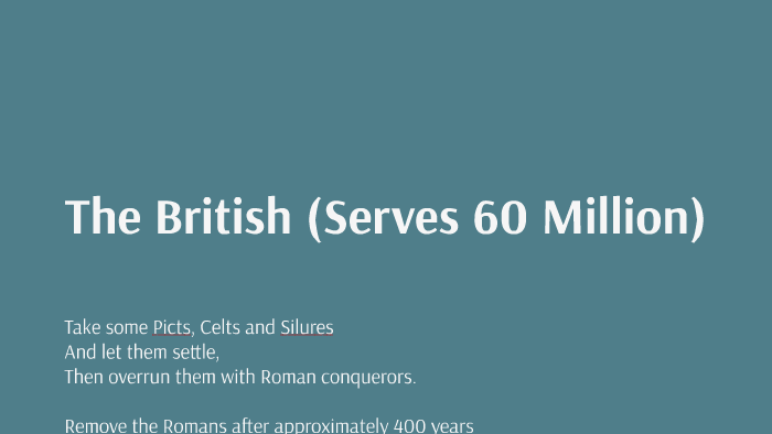 Take some Picts, Celts and Silures by James Melling on Prezi