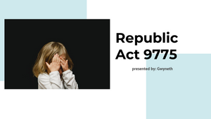 Republic Act No. 9775 by Gwyneth Cayabo on Prezi Design