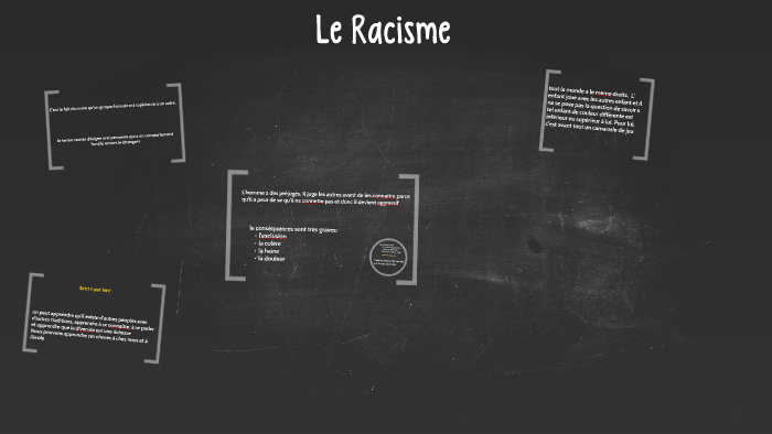 Le Racisme(francese) by Elisabetta Roberti on Prezi
