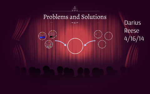 Problems and Solutions by Darius Reese on Prezi