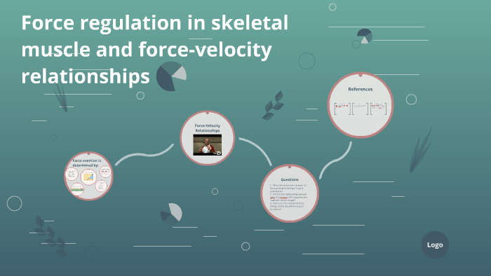 Force regulation in skeletal muscle and force-velocity relat by Eileen D