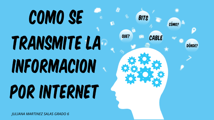 Como se transmite la información por internet by Juliana Martinez Salas ...
