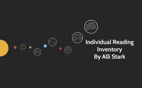 Individual Reading Inventory by Alli Stark on Prezi