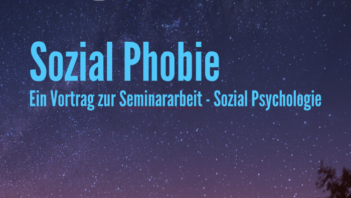 Sozial Phobie by Simon Welter on Prezi