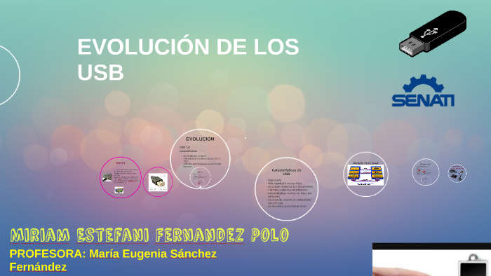 Evolución y Dispositivos USB by MIRIAM ESTEFANI FERNANDEZ POLO on Prezi