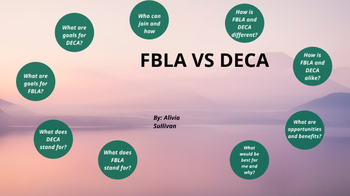 FBLA VS DECA by Alivia Sullivan on Prezi