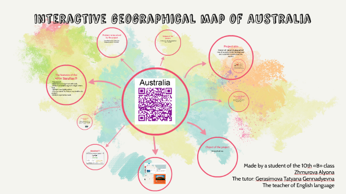 Interactive geographical map of Australia by EVG EVG on Prezi