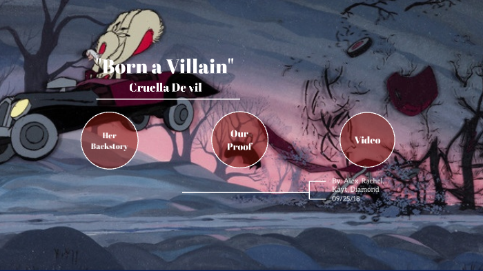 "Born a Villain?" by Alex Geer on Prezi