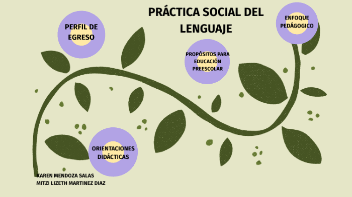 Practica Social Del Lenguaje By Mitzi Martinez On Prezi