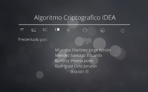 Algoritmo Criptografico IDEA by Seguridad SRALA on Prezi