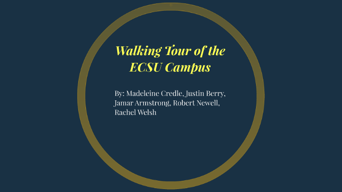 Walking Tour of the ECSU Campus- Concept Maps by Jamar Armstrong on Prezi