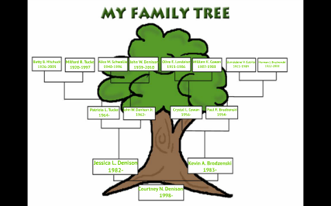 Family Tree by Courtney Denison on Prezi