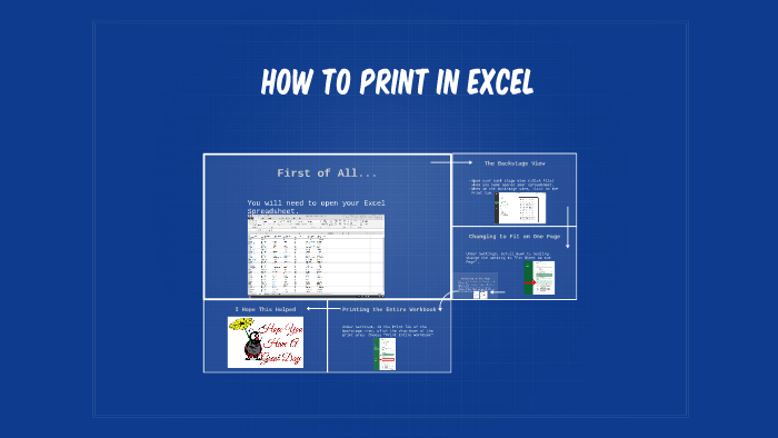 How To Print In Excel By Amber Barnes