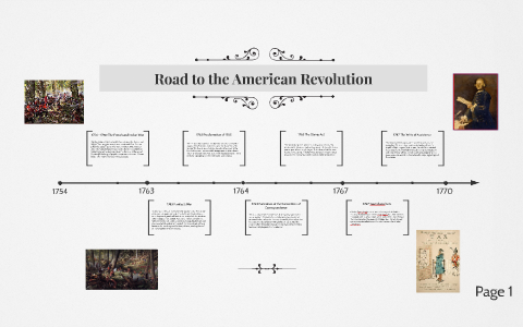 Road to the American Revolution by Jordan Wolf on Prezi