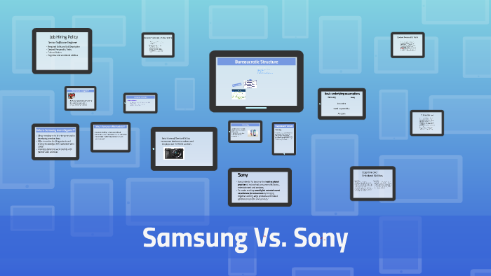 Samsung Electronics vs Sony Corporation by Roderick Sterling on Prezi
