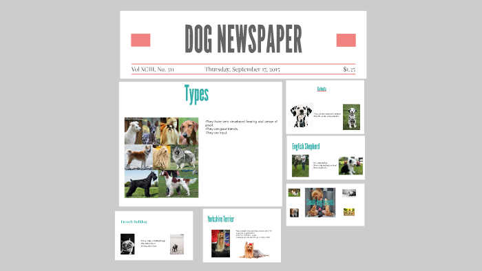 DOG NEWSPAPER by katherine D.V on Prezi