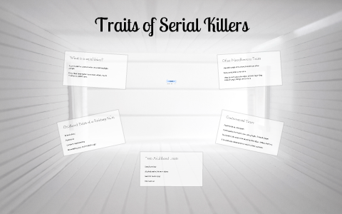 Serial Killer Traits by Rachel Bohlander