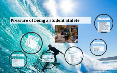 Pressures of being a student athlete by Christine Taylor
