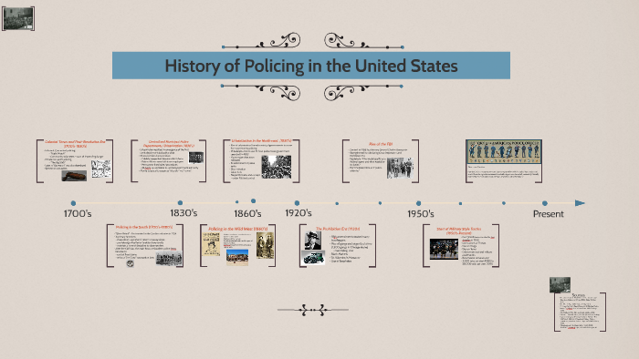 History of Policing in the United States by on Prezi
