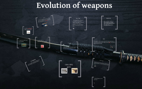 Evolution of weapons by Prezintation on Prezi