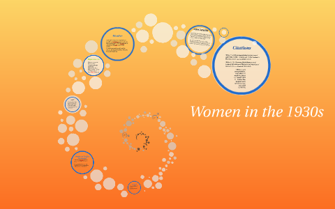 Women in the 1930s by James Stith on Prezi
