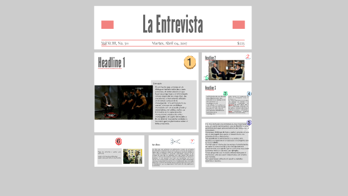 La Entrevista by on Prezi