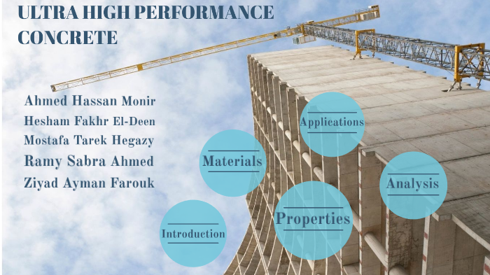 Ultra High Performance Concrete by Rami Sabra Ahmed on Prezi