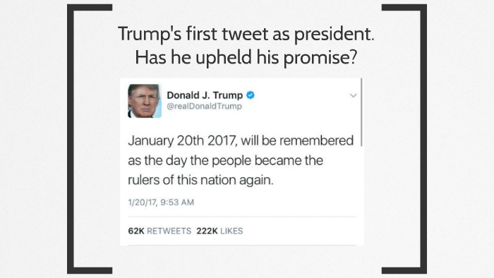 A Timeline of the Trump Administration by abigail turano on Prezi