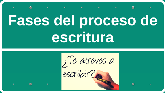 Fases del proceso de escritura by Camila Varas Brash on Prezi