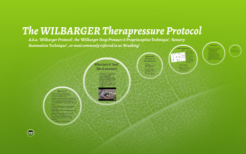 The WILBARGER Brushing Protocol by Michelle Dunn on Prezi