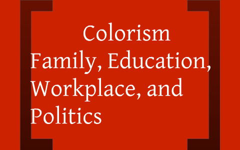 Colorism Speech by Delesha Charleston on Prezi
