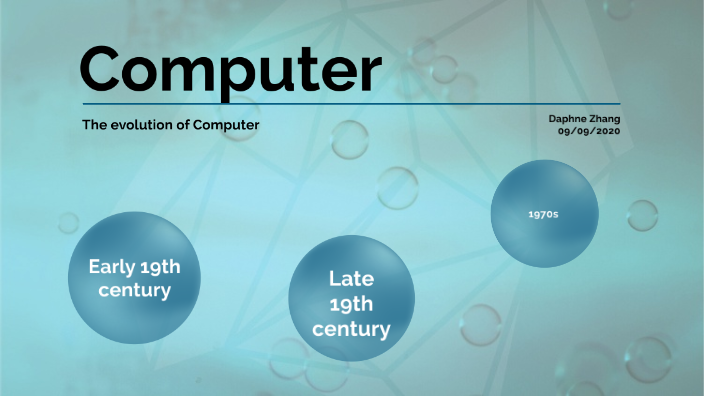 The revolution of computer by Daphne Zhang on Prezi