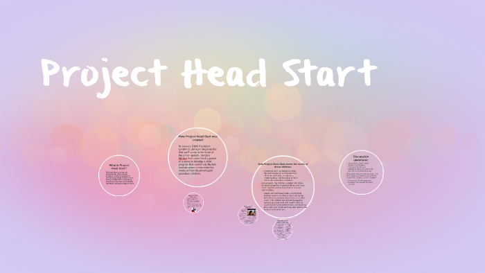 Project Head Start by Britney Mitchell on Prezi