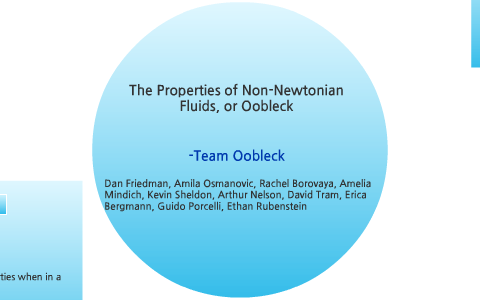 Oobleck (Non-Newtonian Fluids) by David Tram on Prezi