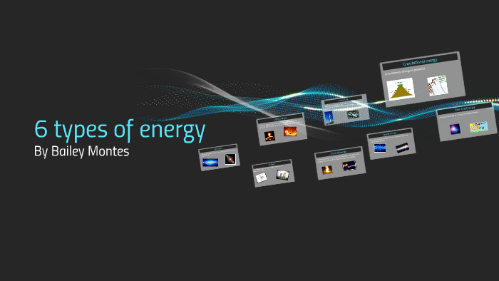 6 types of energy by Bailey Montes on Prezi