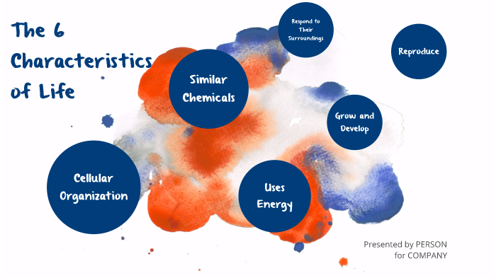 The 6 Characteristics of Life by Jolee Aragon on Prezi