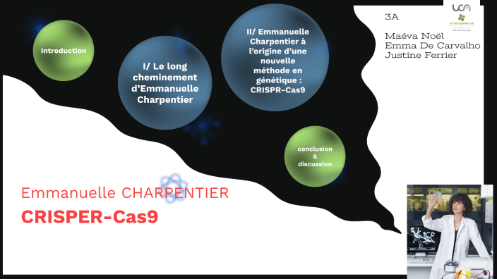 Emmanuelle Charpentier: une femme célèbre en biologie by Justine ...